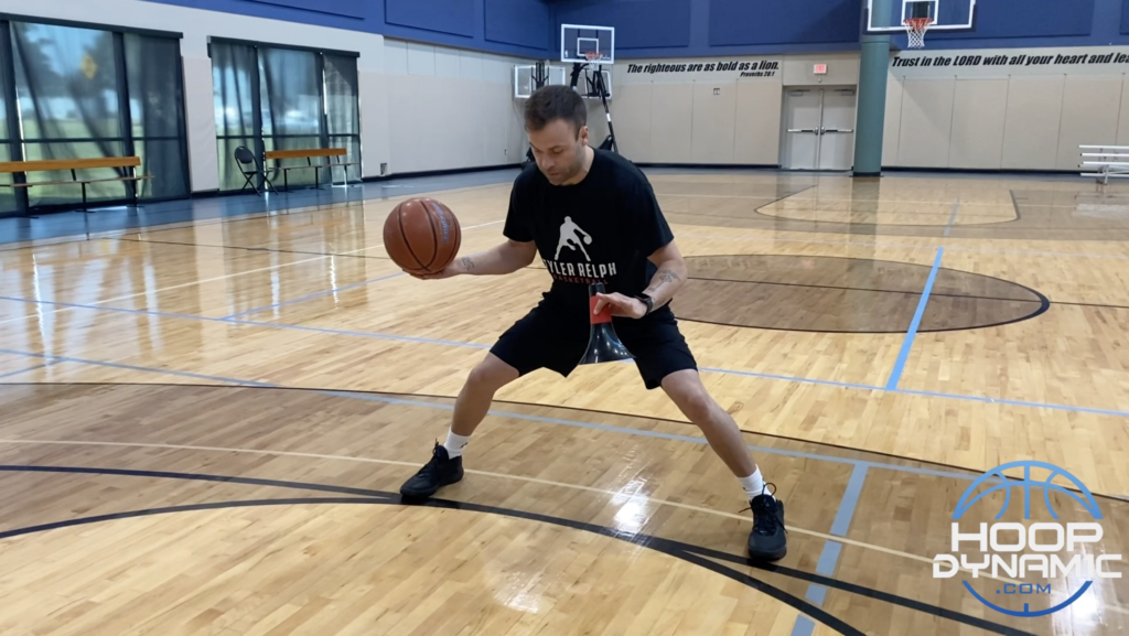 Pocket Dribble With Cone - HoopDynamic.com