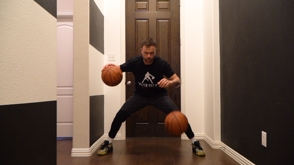Indoor Breakdown: Tap Double Cross (Two Ball) - HoopDynamic.com